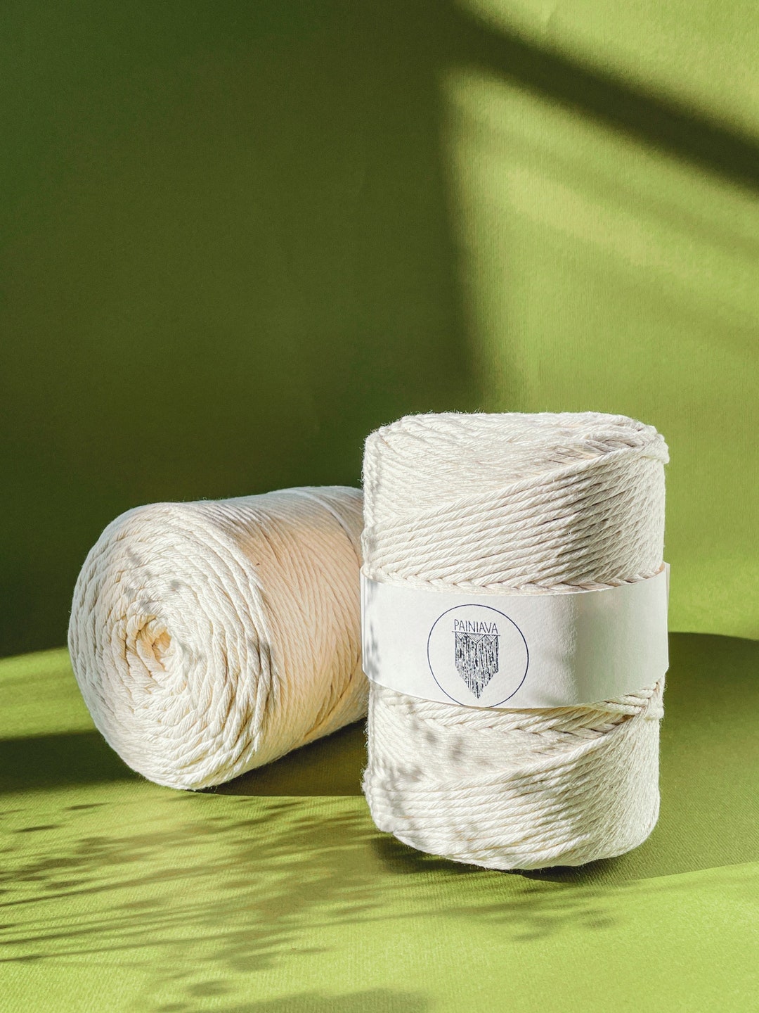 3mm Macrame Single Twist Cord 1kg / 280m Single Strand Soft Rope for ...