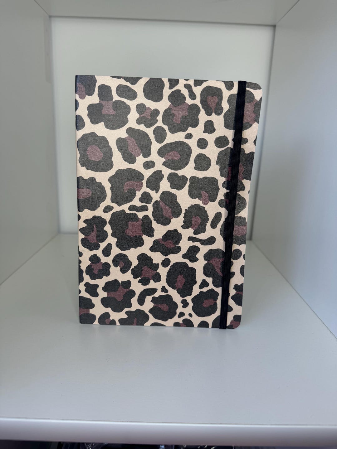 Leopard Print A5 Hard Back Note Book With Lined Sheets | Personalised ...