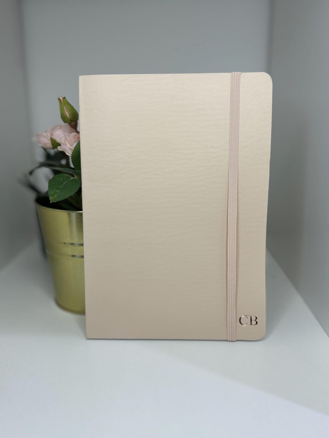 A5 Hard Back Note Book With Lined Sheets Personalised With Any Initials ...
