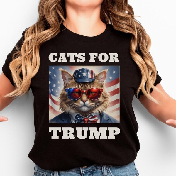 Trump Cat Tshirt - Etsy