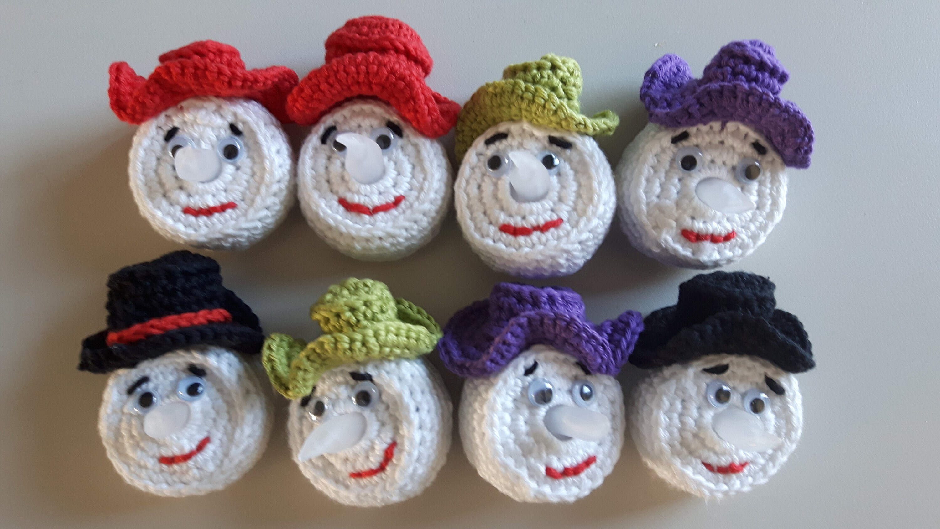 PDF Snowman Cover Lights Crochet Pattern , Decorations Led Tea Light - Etsy