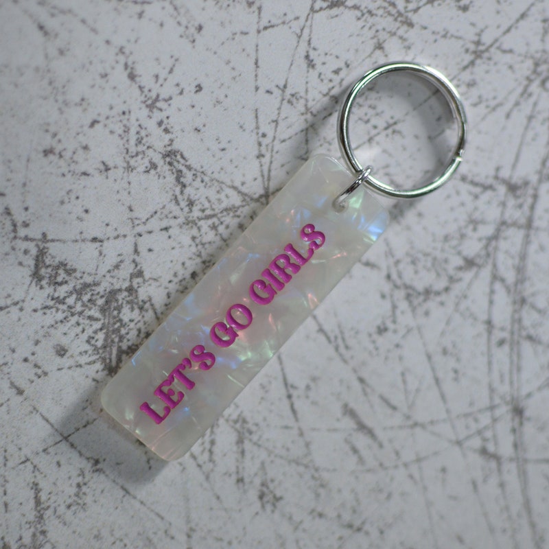 Girls Keychain - Etsy