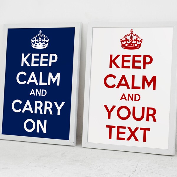 Keep Calm and Print - Etsy