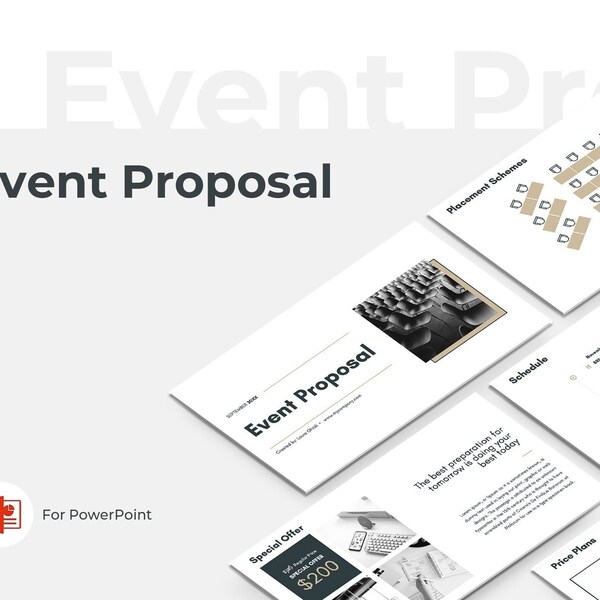 Event Planning Proposal Template - Etsy