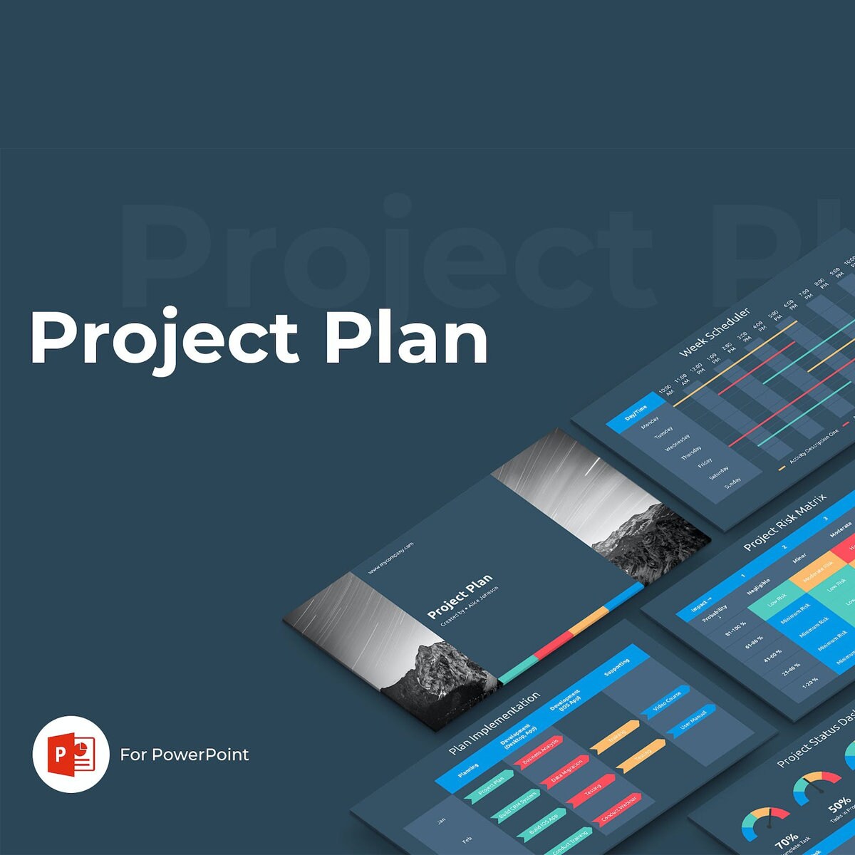 Project Plan Powerpoint Presentation Template - Etsy