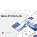 Basic Pitch Deck Powerpoint Template - Etsy