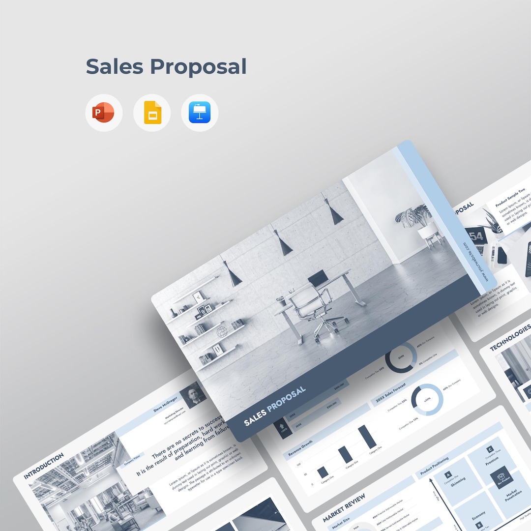 Sales Proposal Presentation Template | PT Powerpoint, Google Slides ...