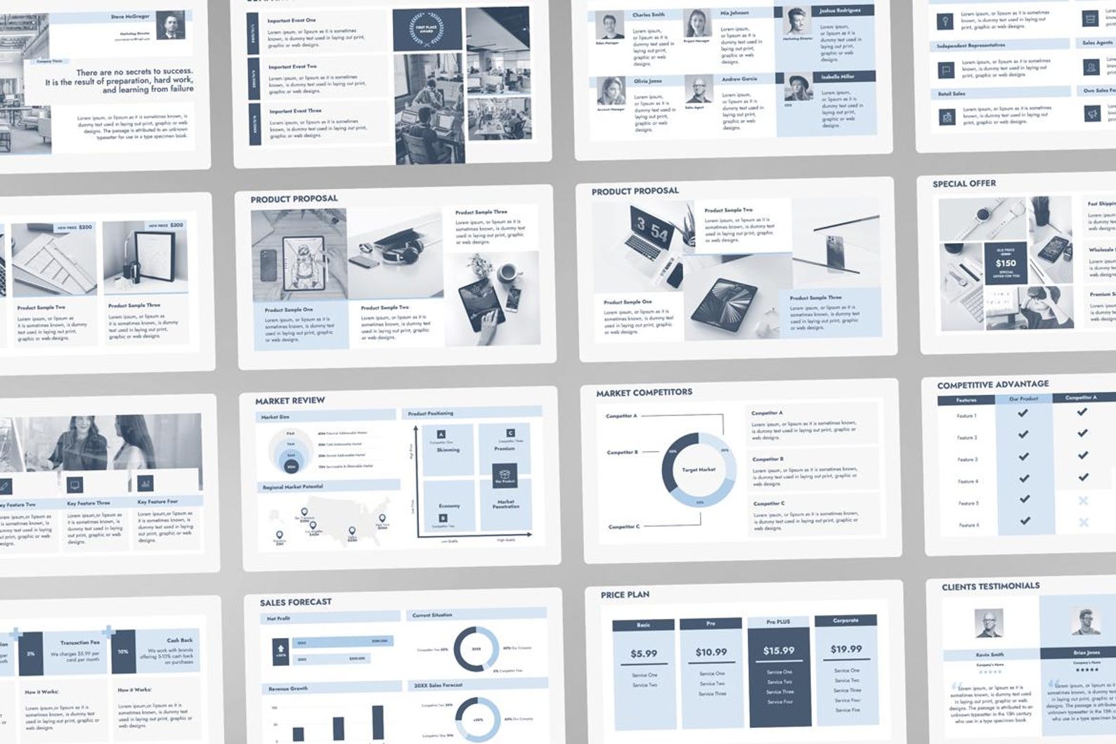 Sales Proposal Presentation Template | PT Powerpoint, Google Slides ...