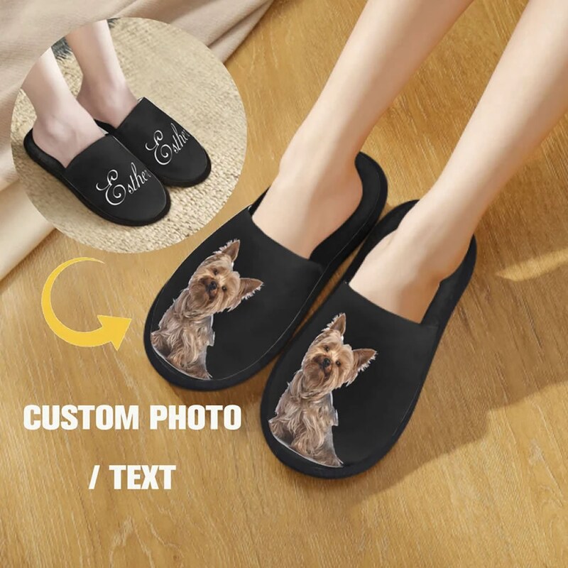 Custom Slippers - Etsy