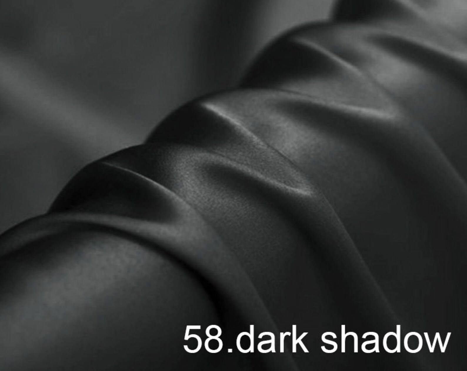 Dark Shadow Silk Satin Fabric Pure Solid Fabric for Wedding - Etsy