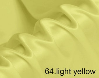 Silk Fabric Champagne Color 19mm Silk Satin Fabric DIY Handmade Silk ...