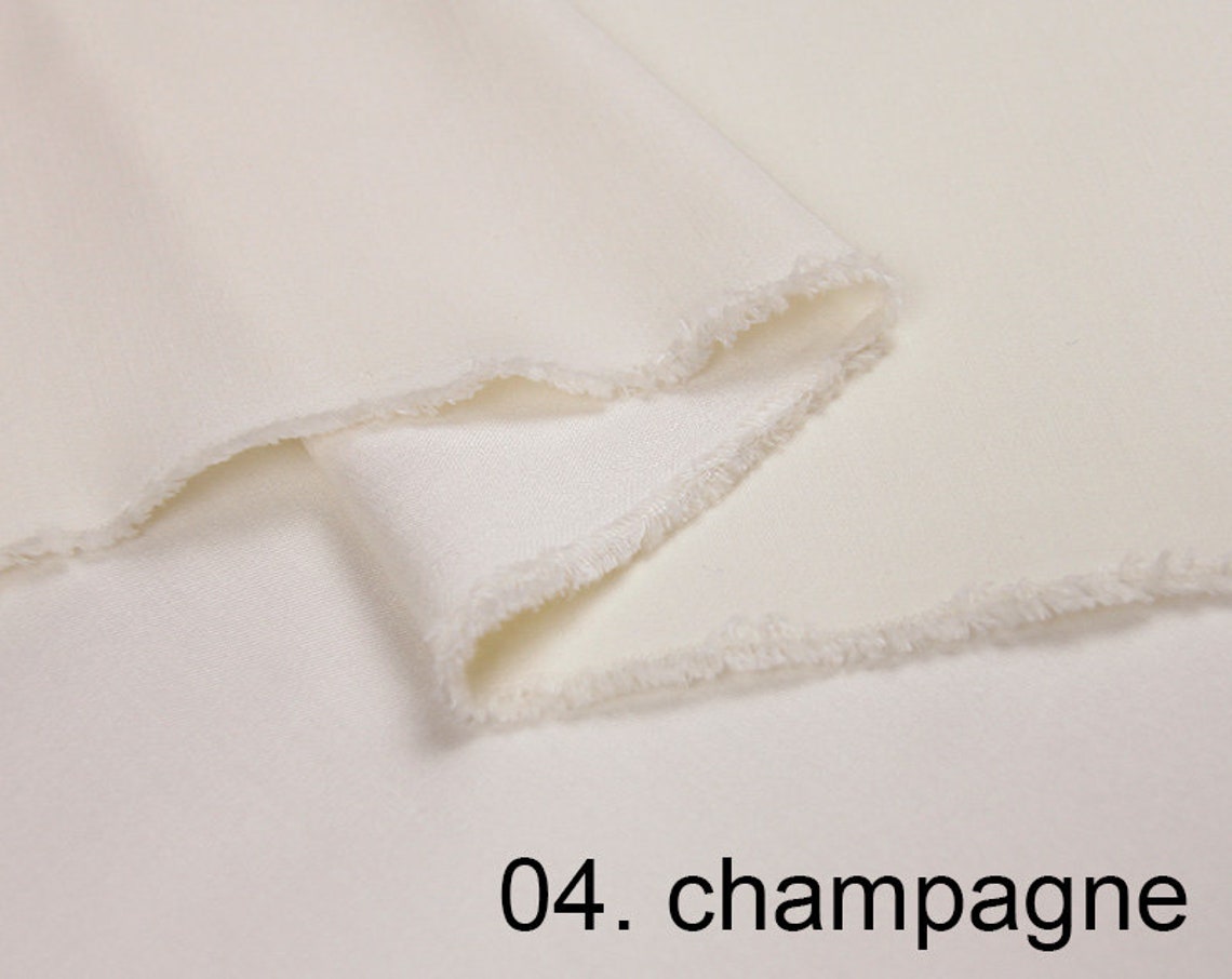 35mm Silk Wool Twill Fabric Pure Solid Fabric 55 Width - Etsy