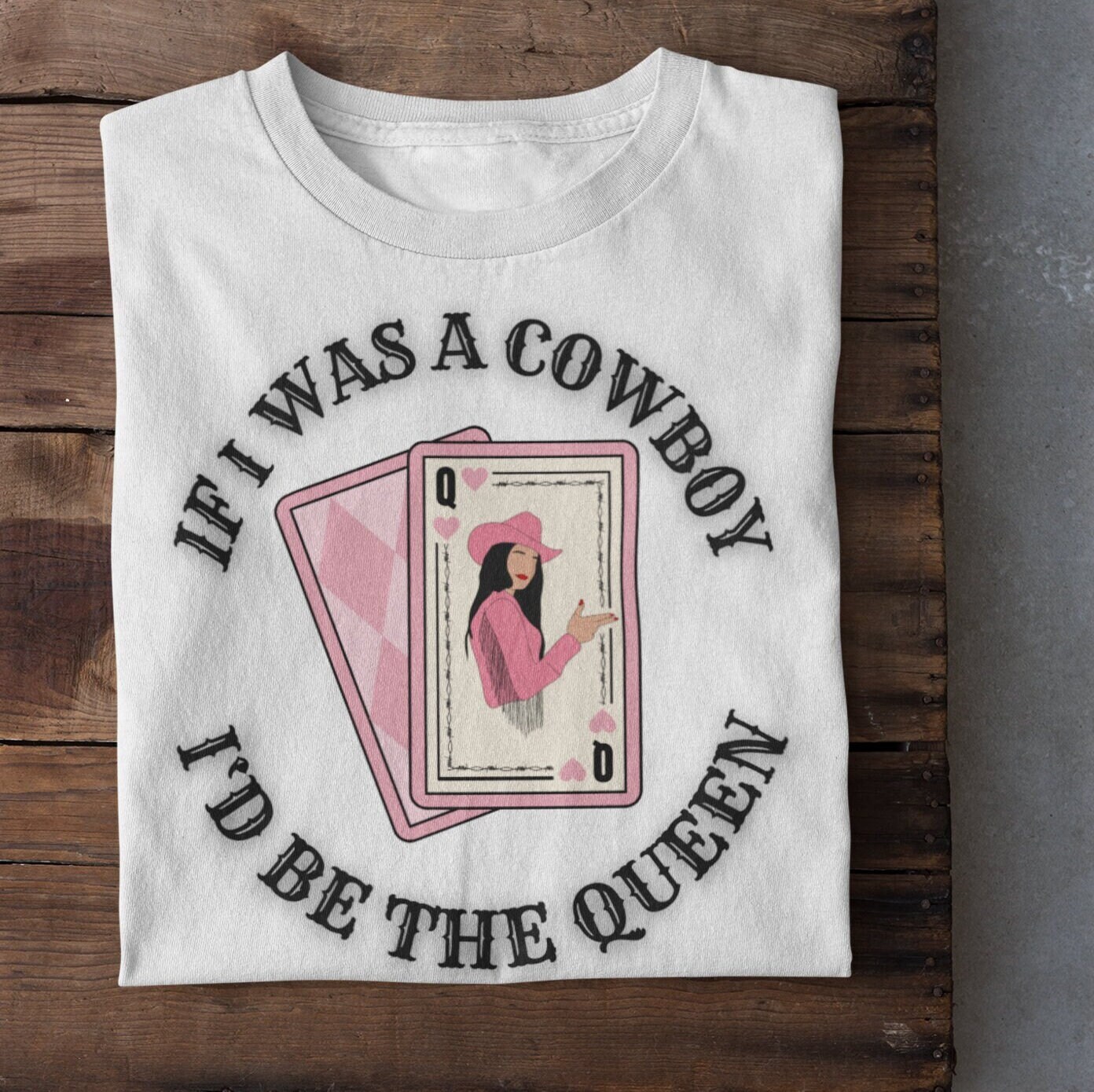 If I Was A Cowboy Queen PNG Download for Sublimation Use - Etsy