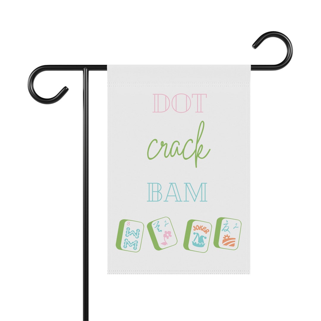 Mahjong Yard Sign Mahjong Gift Mahjong Decor Garden & House Banner - Etsy