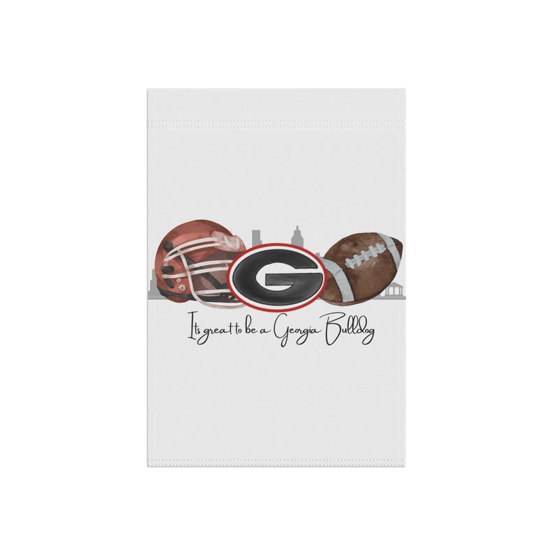Georgia Bulldog Yard Sign UGA Yard Sign UGA Home Decor UGA Mailbox Flag ...