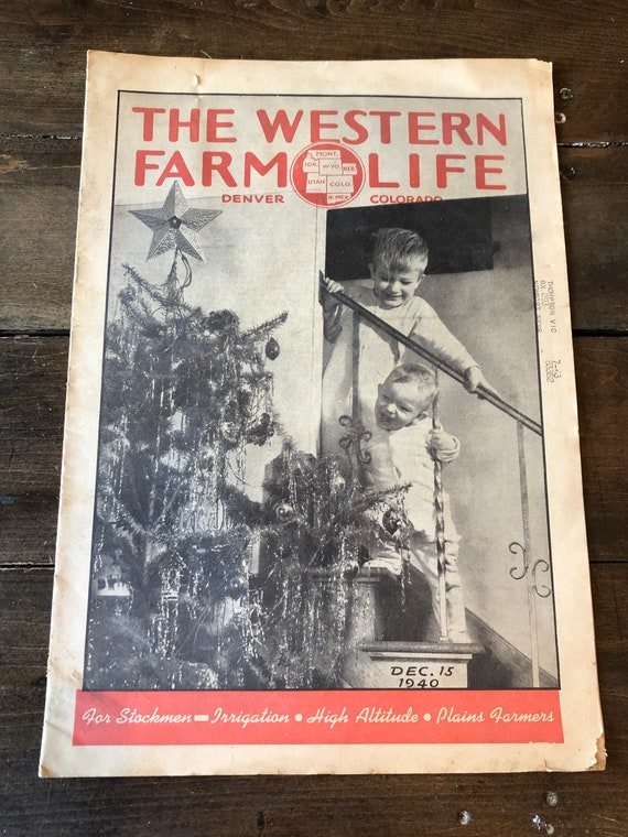 Vintage the Western Farm Life Magazines From the 1940's | Etsy