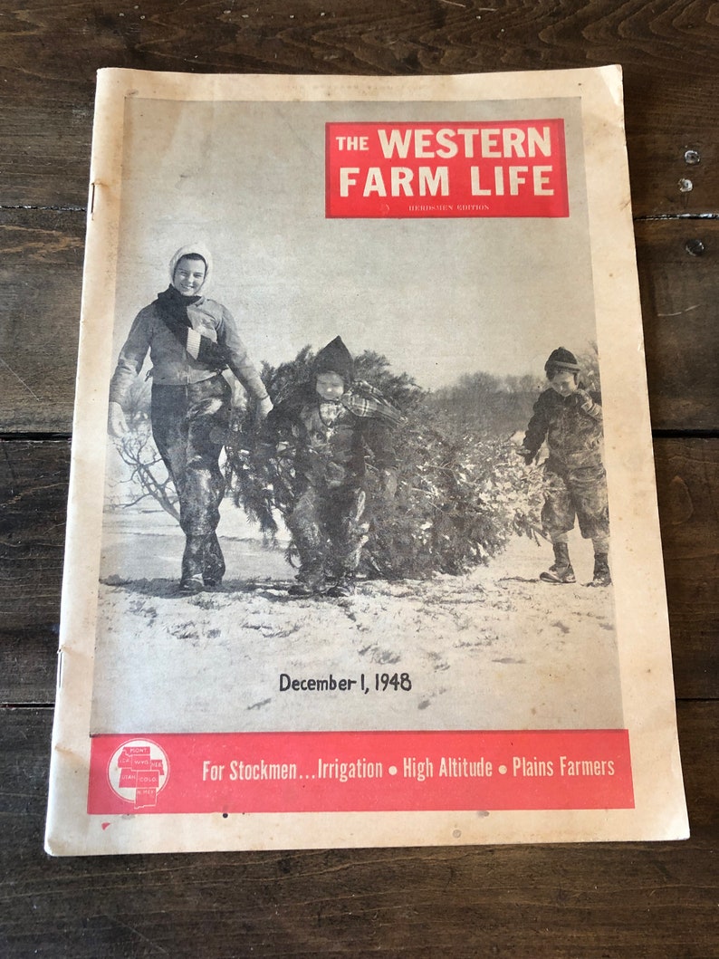 Vintage the Western Farm Life Magazines From the 1940's - Etsy