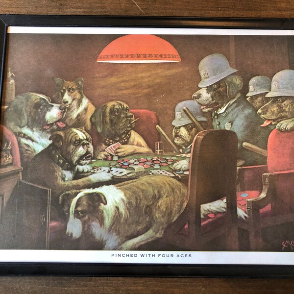 Dogs Playing Poker - Etsy