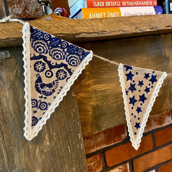 Rustic Bunting - Etsy UK