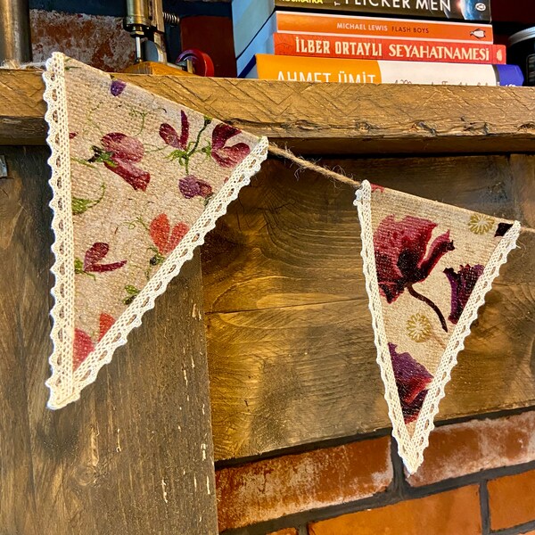 Rustic Bunting - Etsy UK