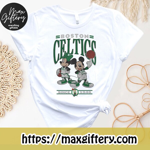 Mickey Mouse Boston Celtics - Etsy