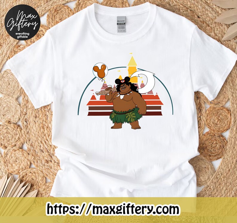 Disney Moana Maui Shirt, Disney Maui Unisex Gift T-shirt, Comfort ...