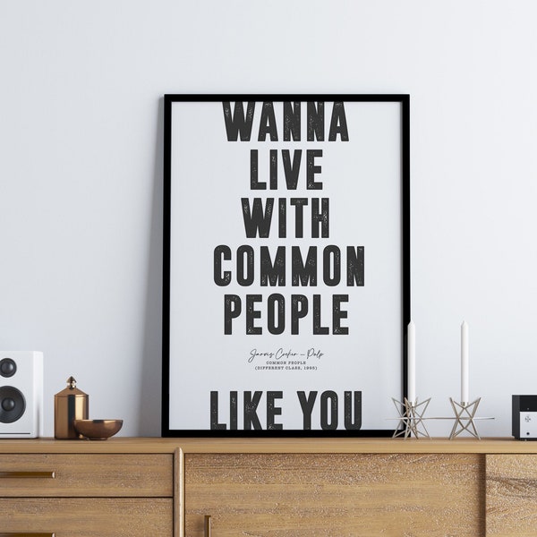 Common People - Etsy