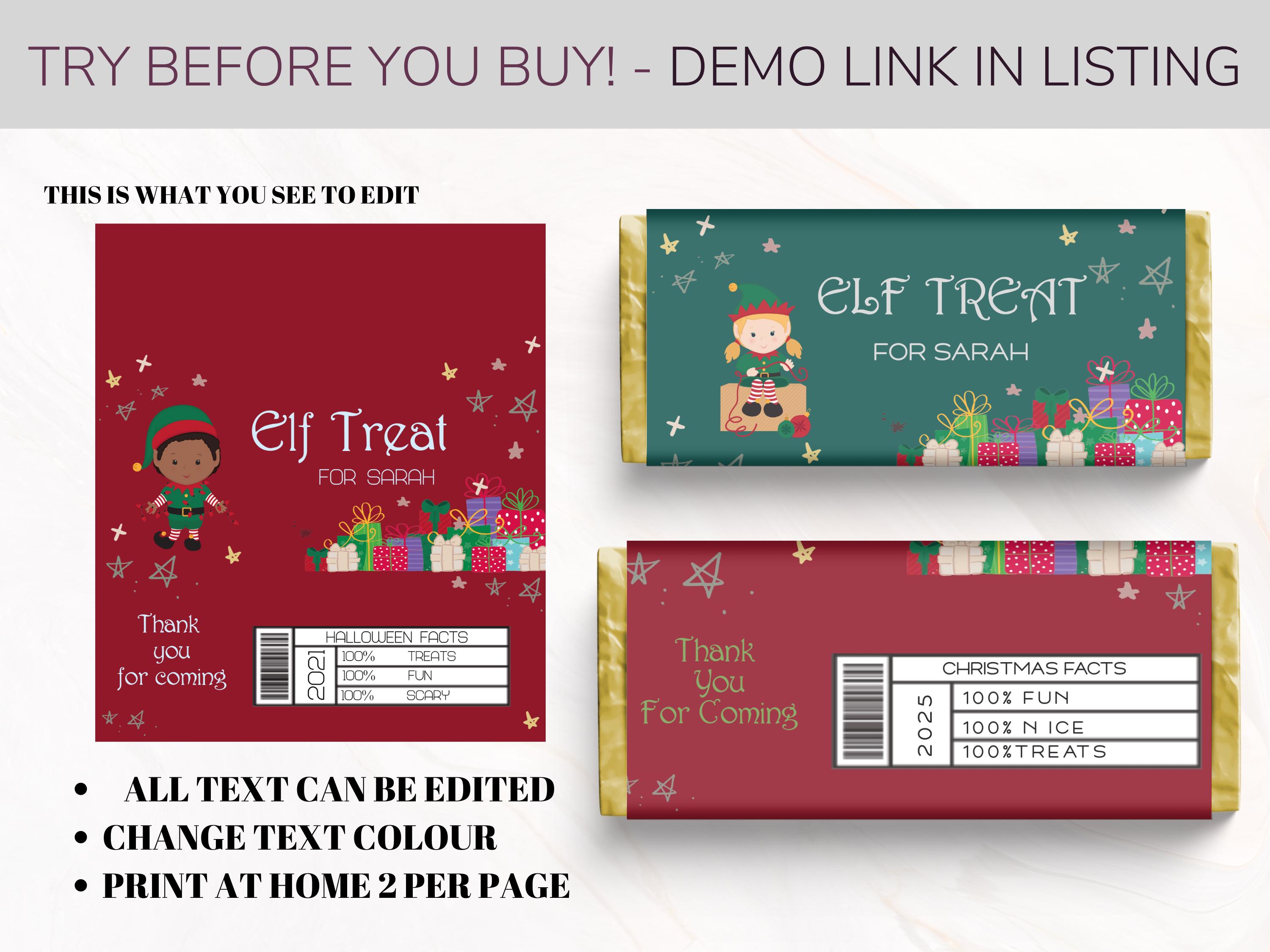 Editable Elf Party Bundle, Letter, Scavenger Hunt (canva Templates) - Etsy