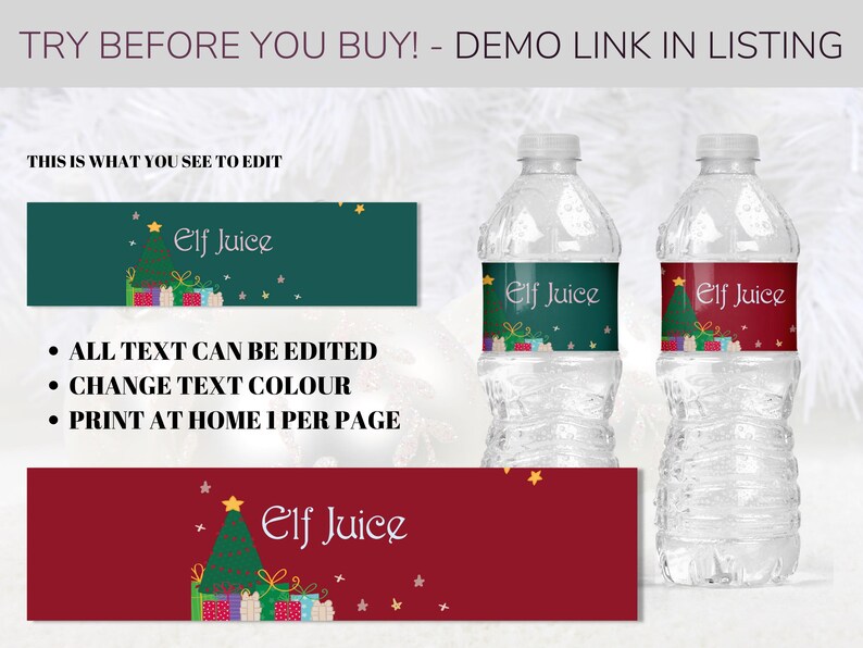 Editable Elf Party Bundle, Letter, Scavenger Hunt (canva Templates) - Etsy