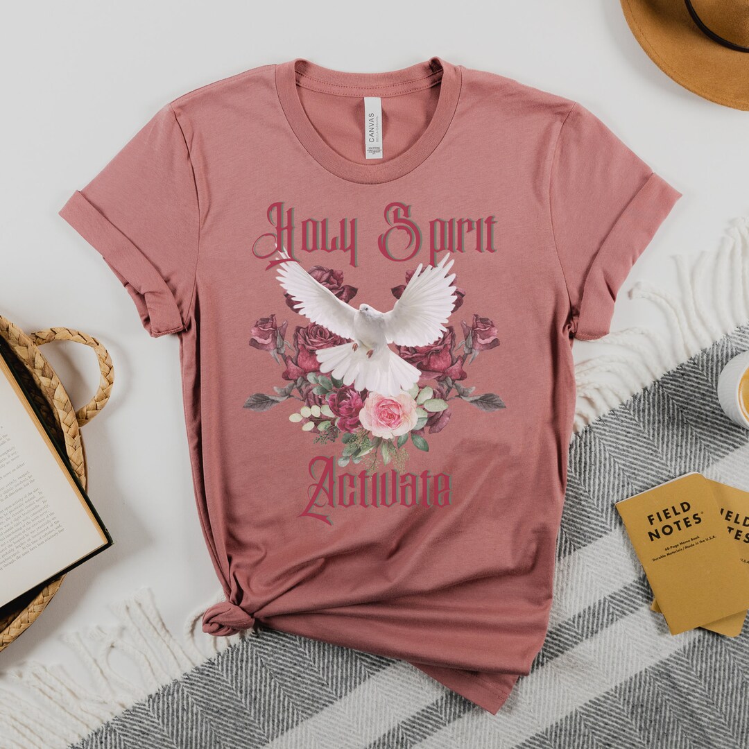 Holy Spirit Activate Holy Spirit Dove Christmas Crewneck Trendy ...