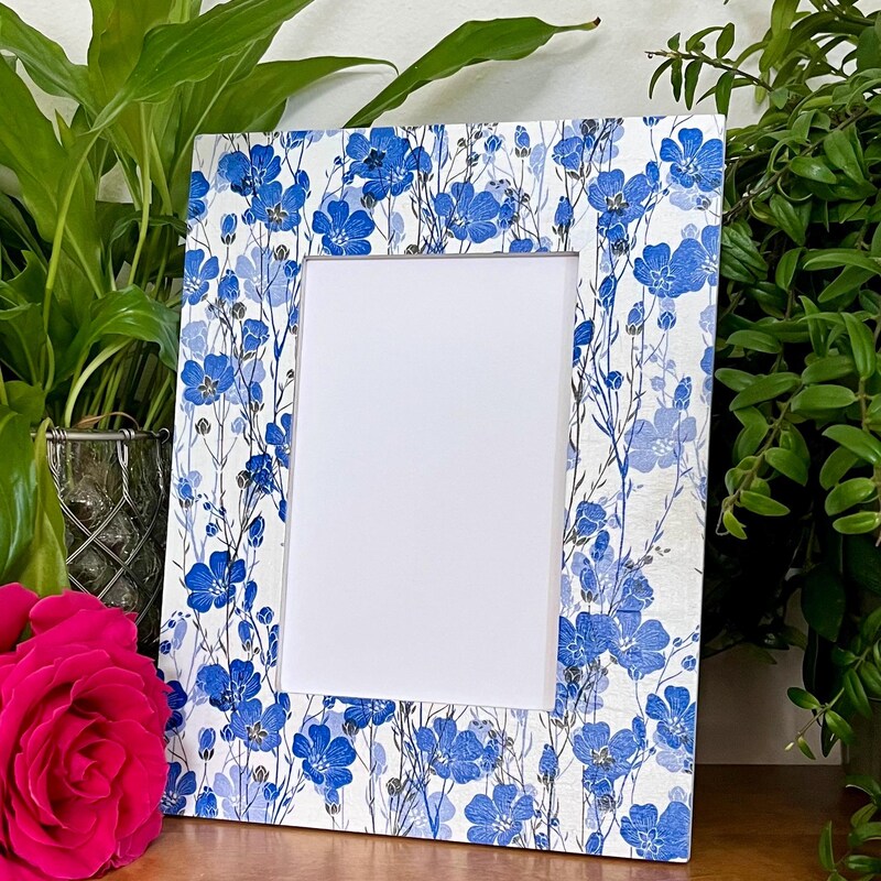 Floral Picture Frame - Etsy
