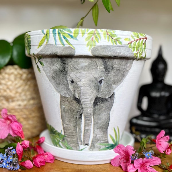 Elephant Pot - Etsy