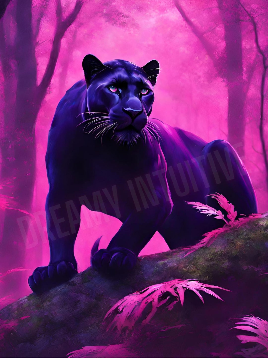 Pink Panther Art Digital Print Art High Quality Images - Etsy