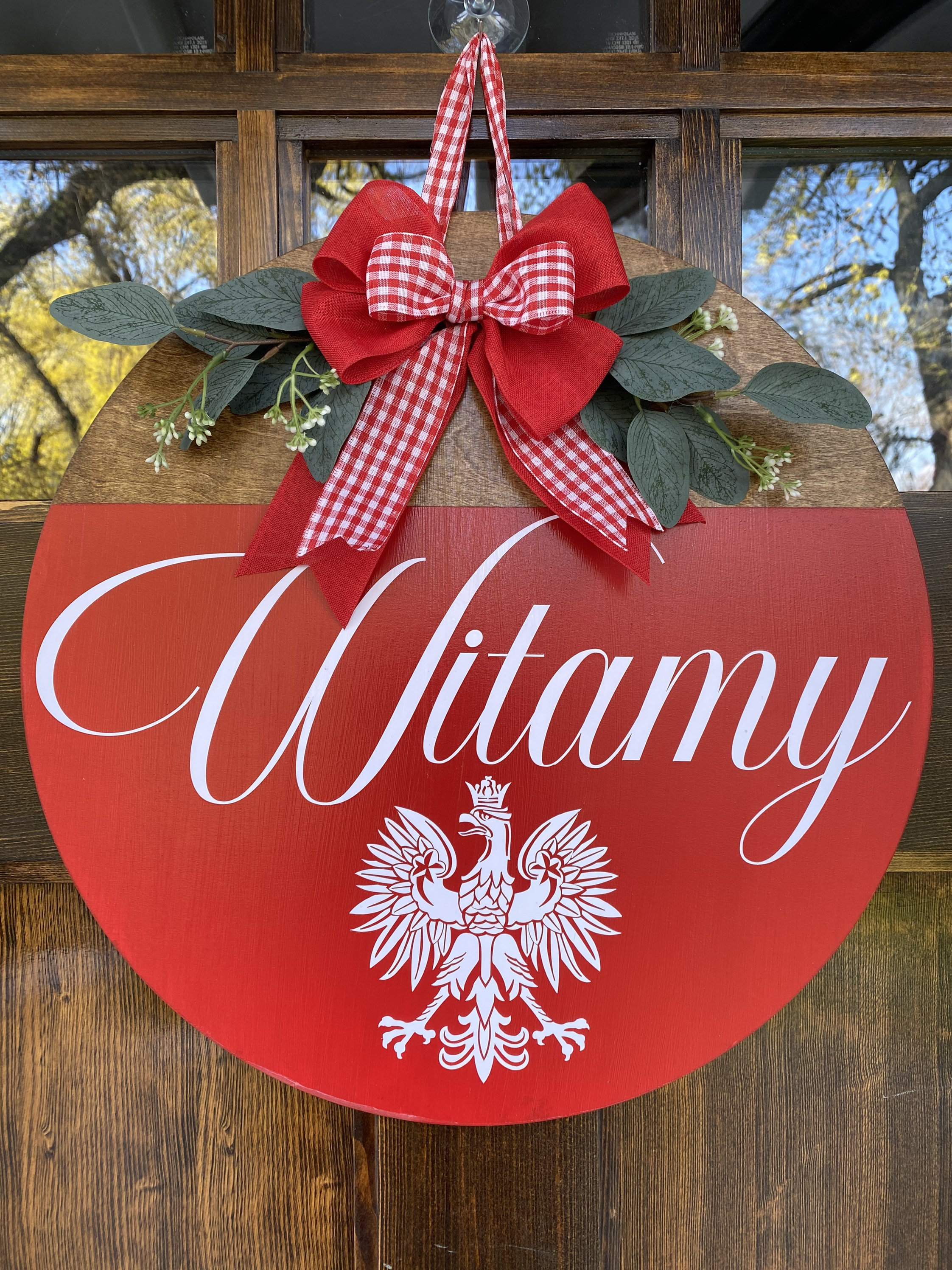 Polish Welcome Door Hanger 18 Sign Housewarming Gift - Etsy UK