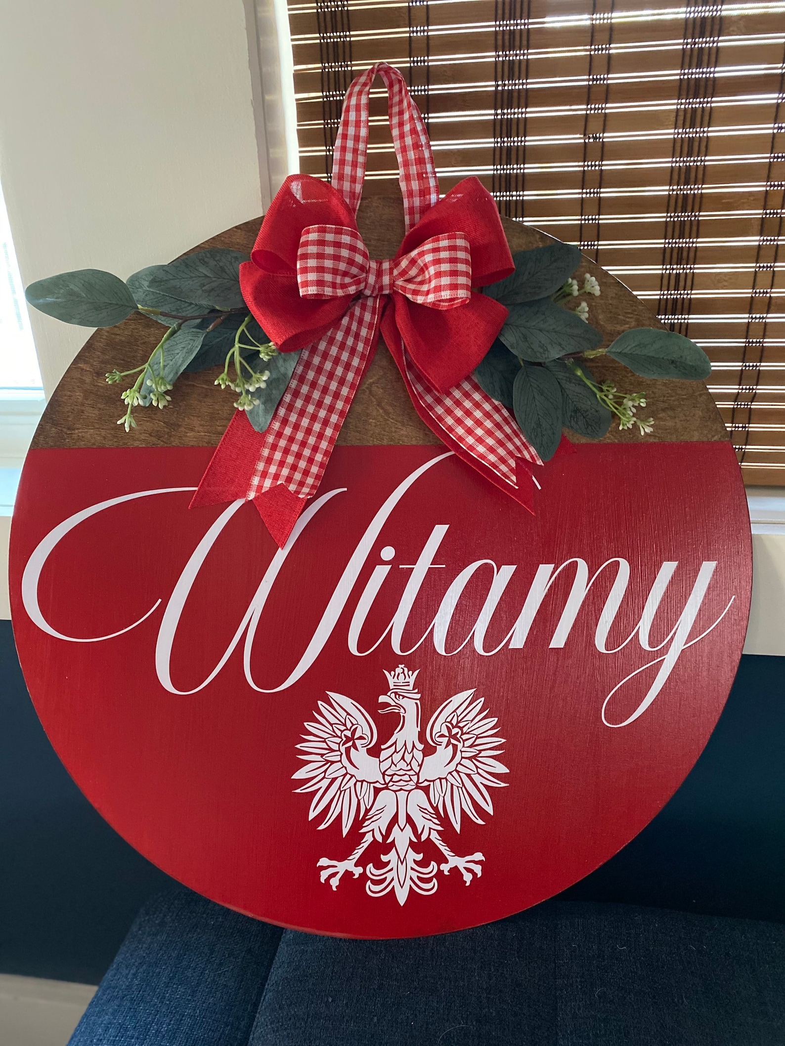 Polish Welcome Door Hanger 18 Sign Housewarming Gift - Etsy