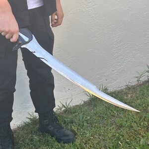 Alita Battle Angel Gmasking Cosplay Sword W/ Circuit Damascus Blade 37. ...