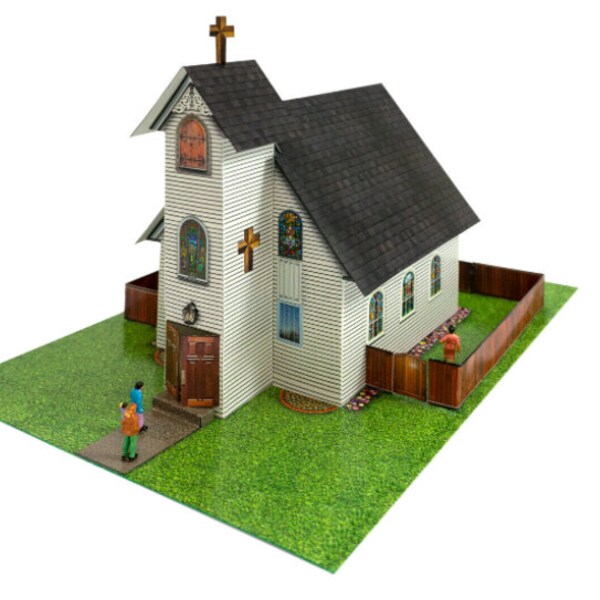 Scale Model Church - Etsy