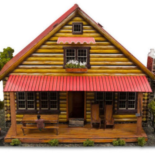 HO Scale Barn Model Railroad Train Kit Building - Etsy