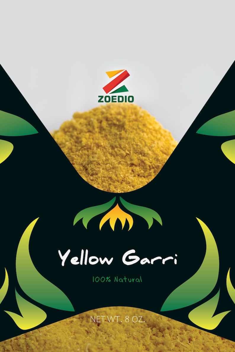 Yellow Garri (2.5lbs, 5lbs & 10lbs) - Etsy