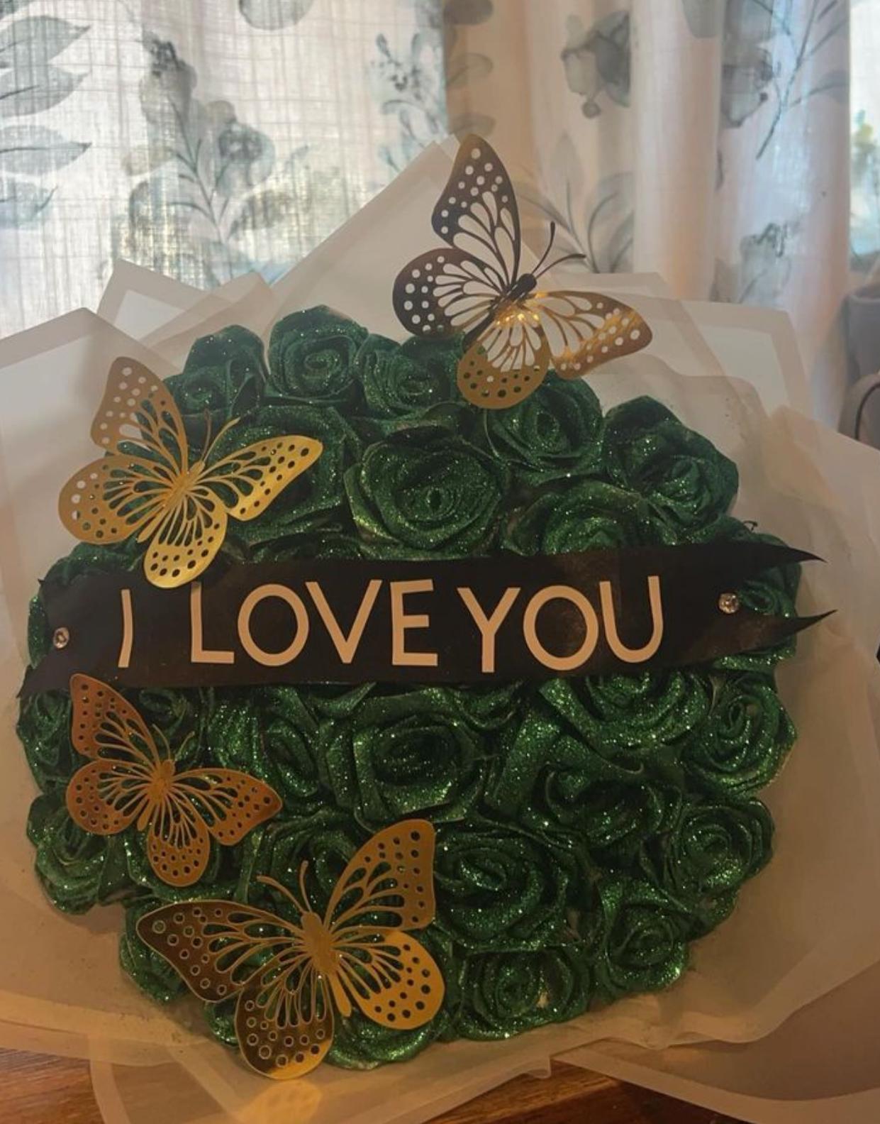 Eternal Rose Bouquet - Etsy