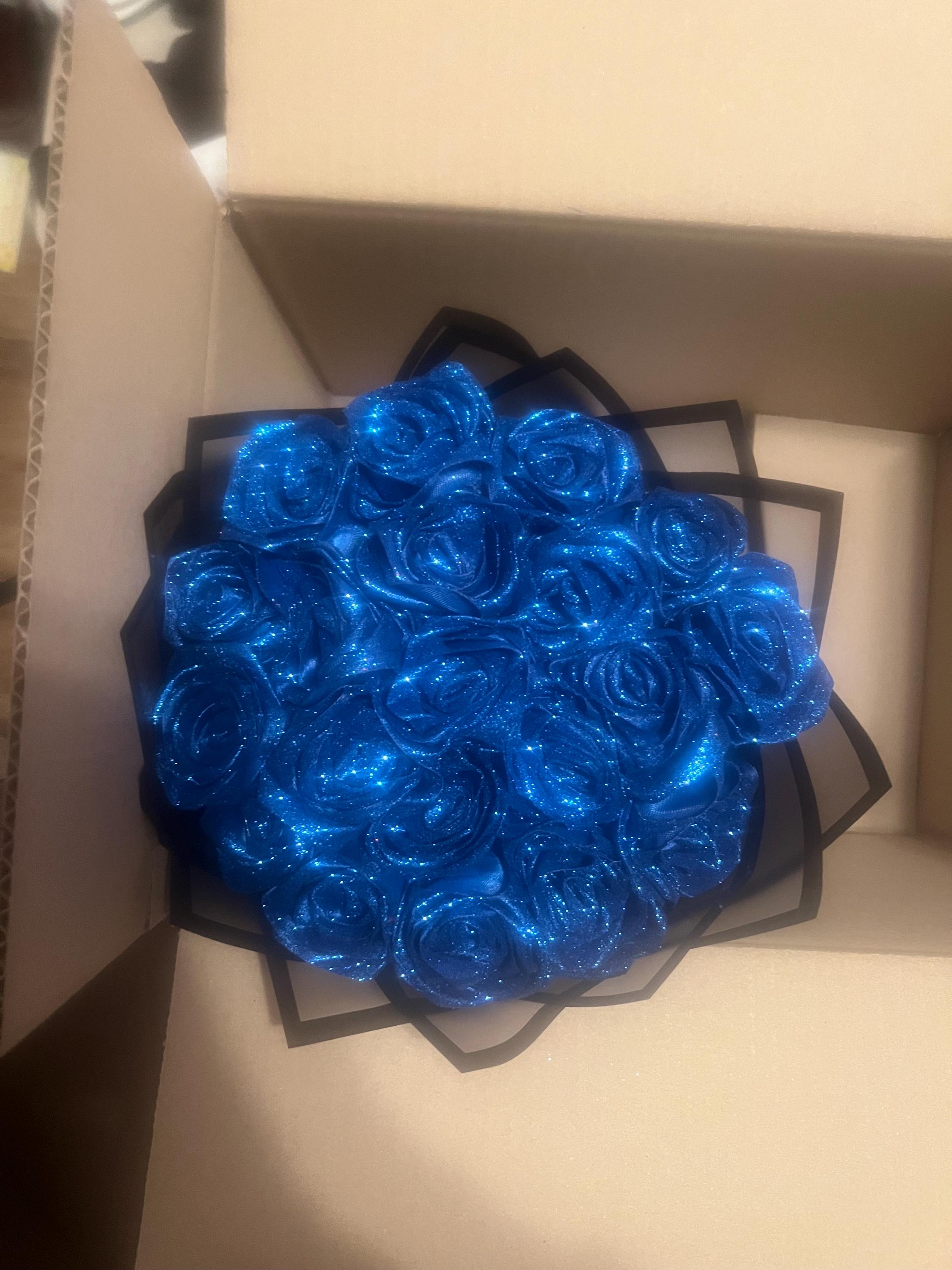 Glitter Roses Bouquet - Etsy