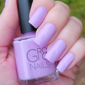 Butterfly Kisses: Lavender Purple Nail Polish Handmade by GR8 Nails - Etsy