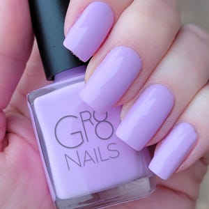 Butterfly Kisses: Lavender Purple Nail Polish Handmade by GR8 Nails - Etsy