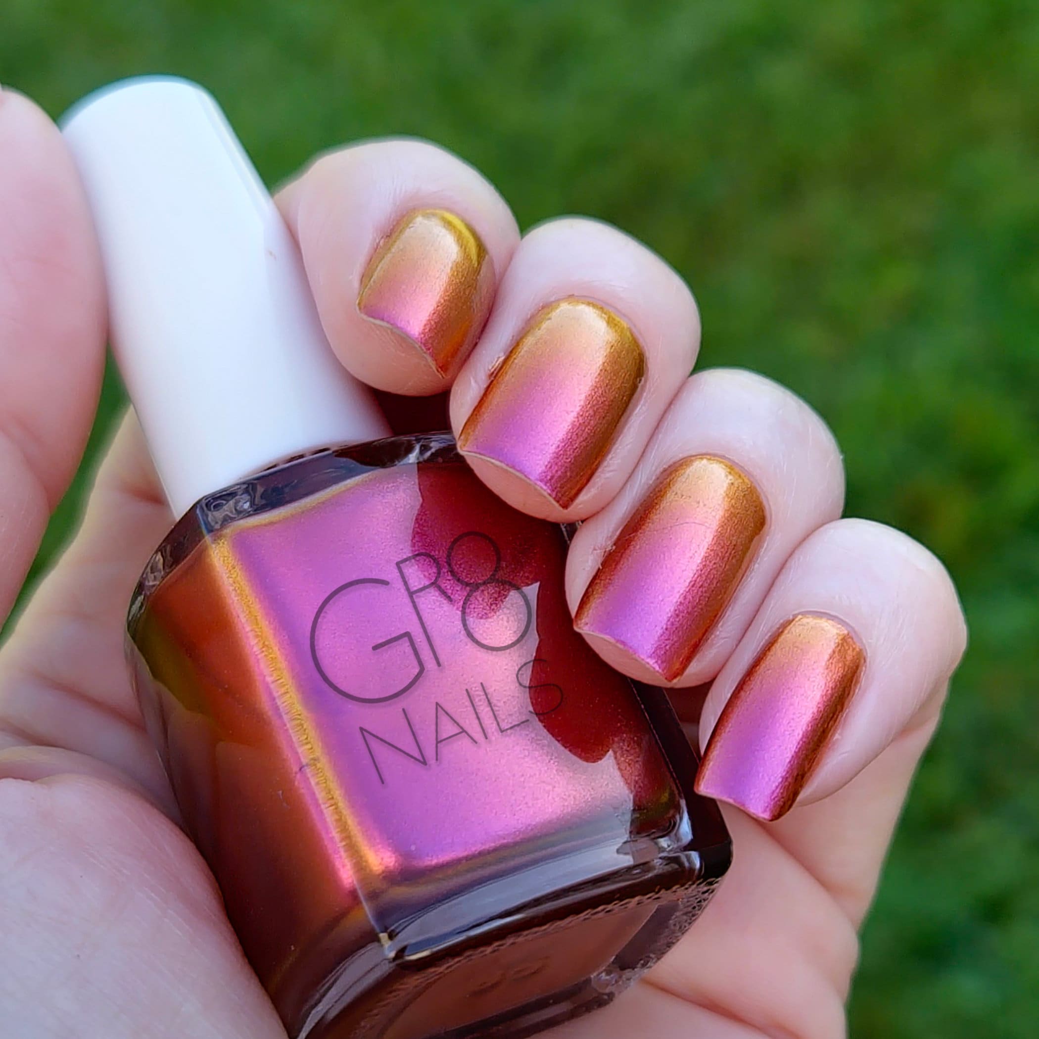 Voodoo: Multichrome Color Shift Nail Polish Pink, Red, Bronze 15ml, 10 ...