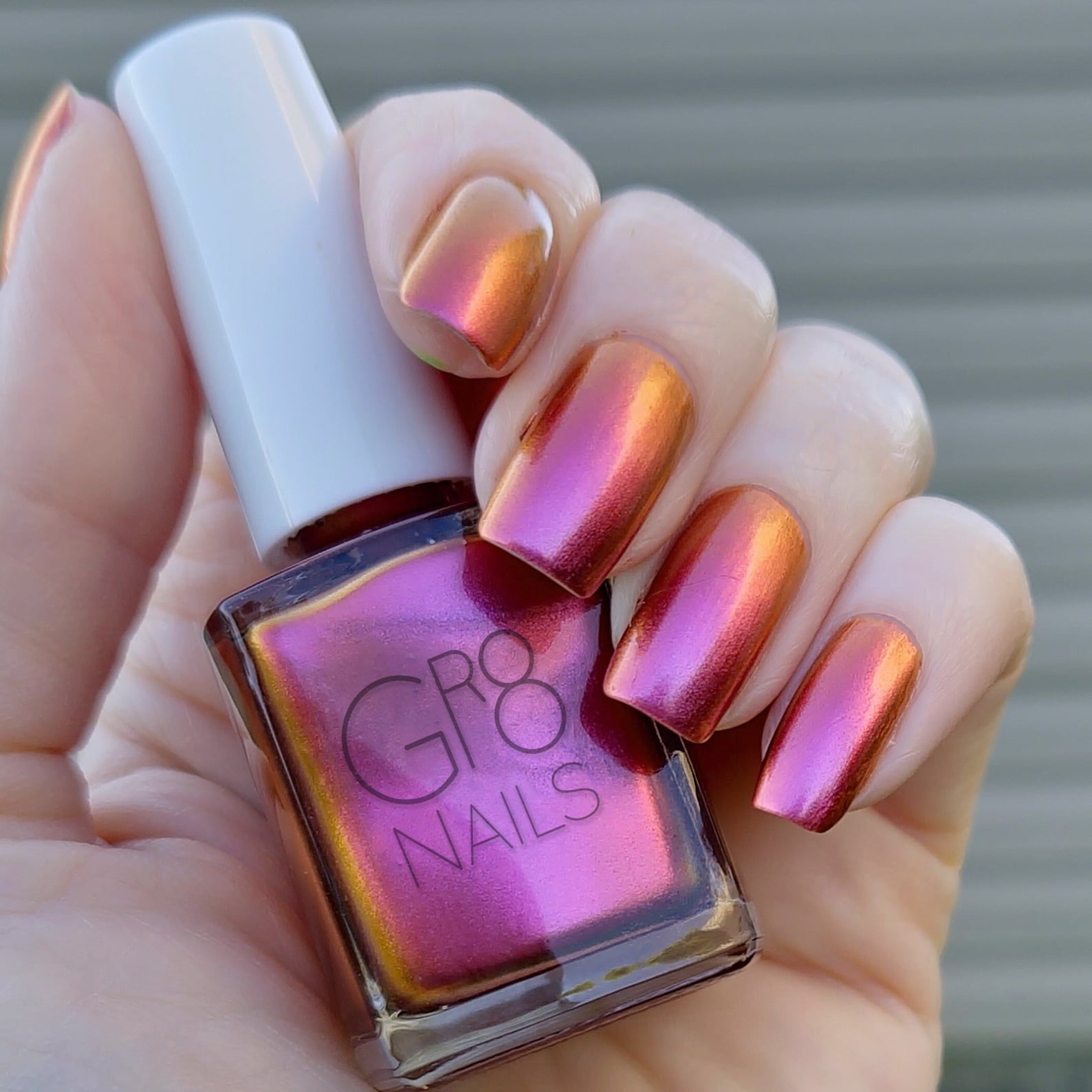 Voodoo: Multichrome Color Shift Nail Polish Pink, Red, Bronze 15ml, 10 ...
