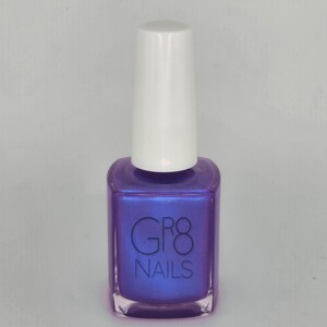 Creative Side: Blue/purple Iridescence Nail Polish Handmade by GR8 ...