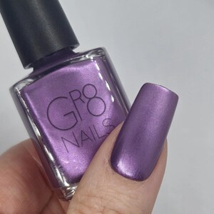 Sugar Daddy: Lavender/purple Nail Polish Handmade by GR8 Nails - Etsy