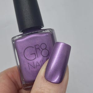 Sugar Daddy: Lavender/purple Nail Polish Handmade by GR8 Nails - Etsy
