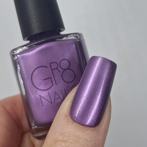 Sugar Daddy: Lavender/purple Nail Polish Handmade by GR8 Nails - Etsy