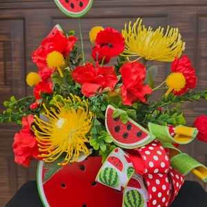 Watermelon Arrangement Watermelon Table Decor Summer - Etsy